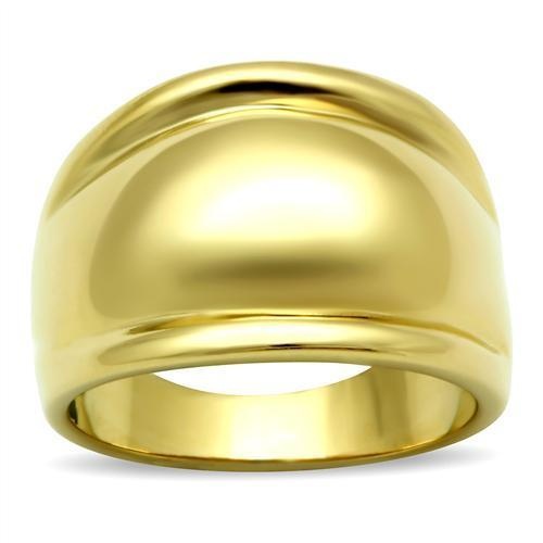 Buy Alamode Gl010 - Ip Gold Brass Ring With No Stone Online