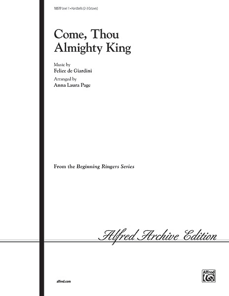 Buy Come, Thou Almighty King Sheet Online - Handbell Choir Music