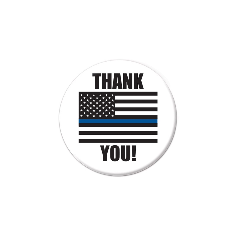 Buy Thank You! Law Enforcement Button Online - Show Your Appreciation