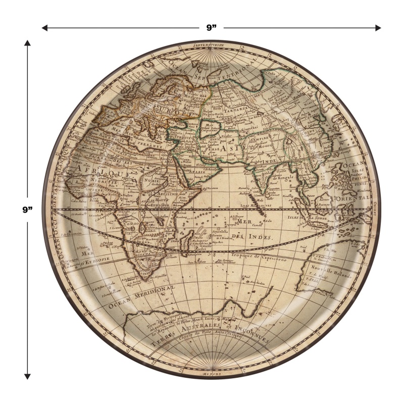 Around The World Plates