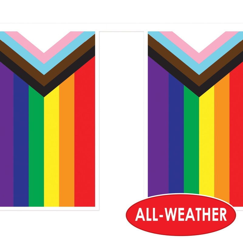 Pride Flag Pennant Banner