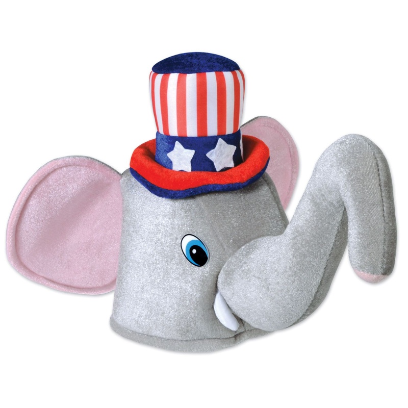 Buy Plush Patriotic Elephant Hat Online - Perfect Accessory for ...