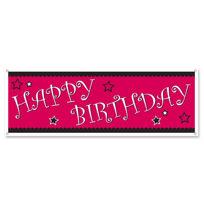 Buy Happy Birthday Sign Banner Online - Perfect Party Decoration