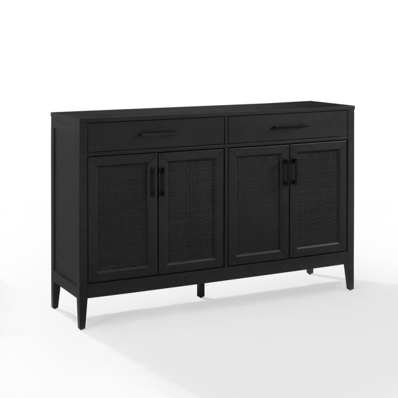Buy Milo Sideboard Black Online - Crosley Furniture