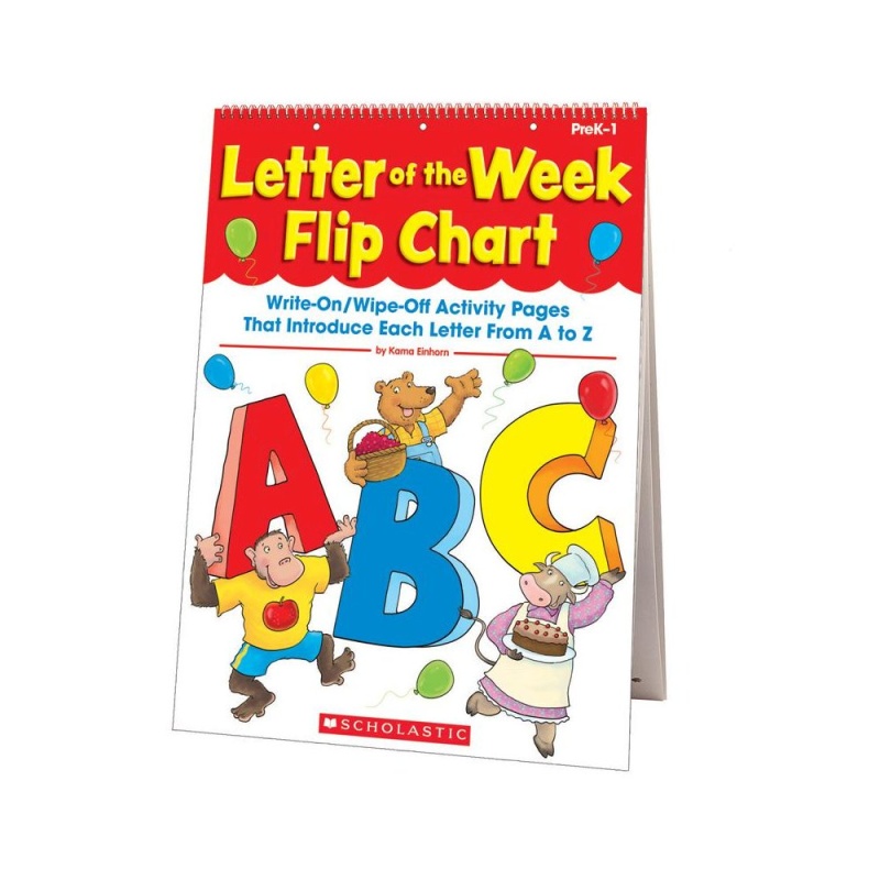 Buy Scholastic Teaching Resources Letter Of The Week Flip Chart Online