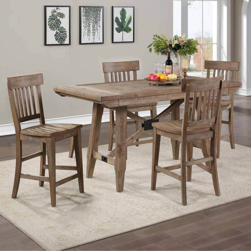 Buy Steve Silver Riverdale Counter Height 5Pc Set Online
