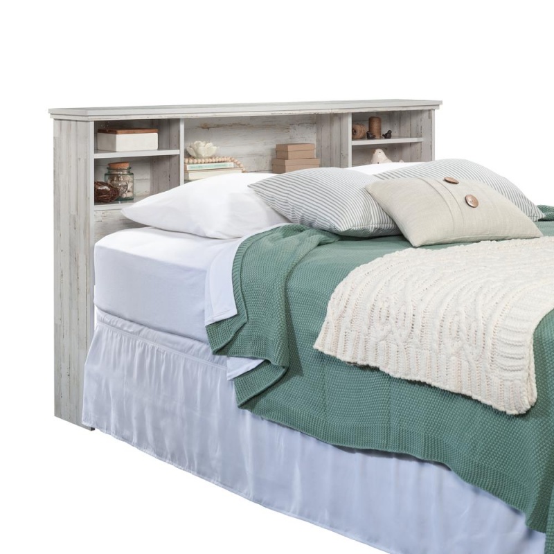 Buy Sauder River Ranch Full-Queen Headboard White P Online | New Products