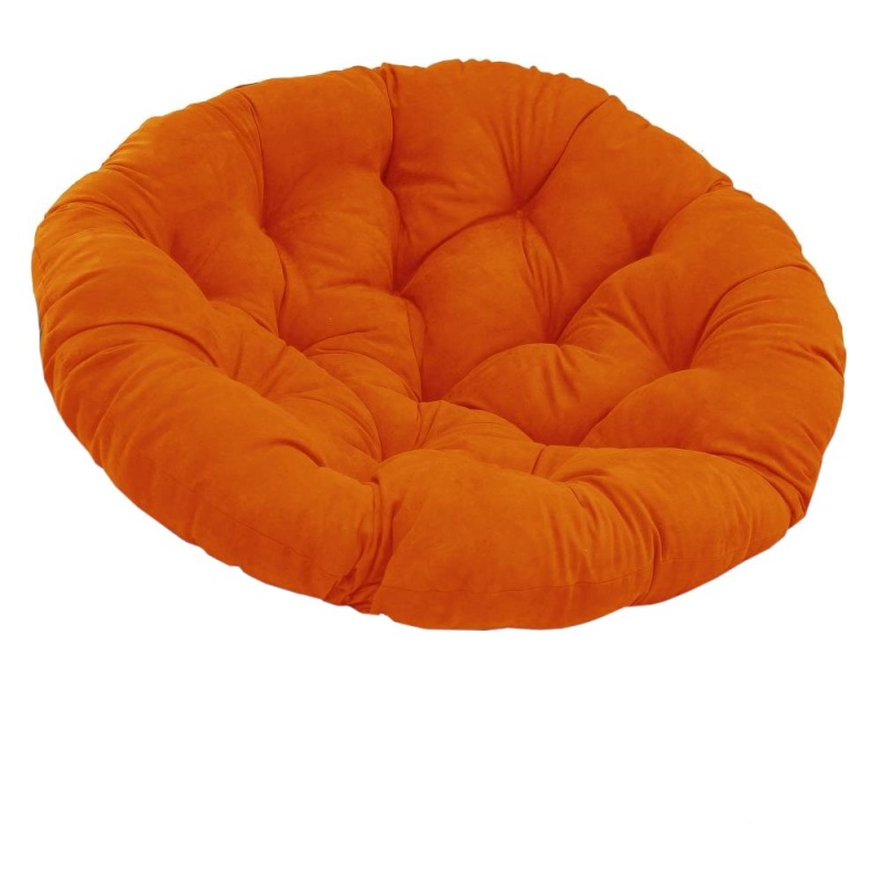 Buy 48-Inch Solid Microsuede Papasan Cushion Online - Blazing Needles ...