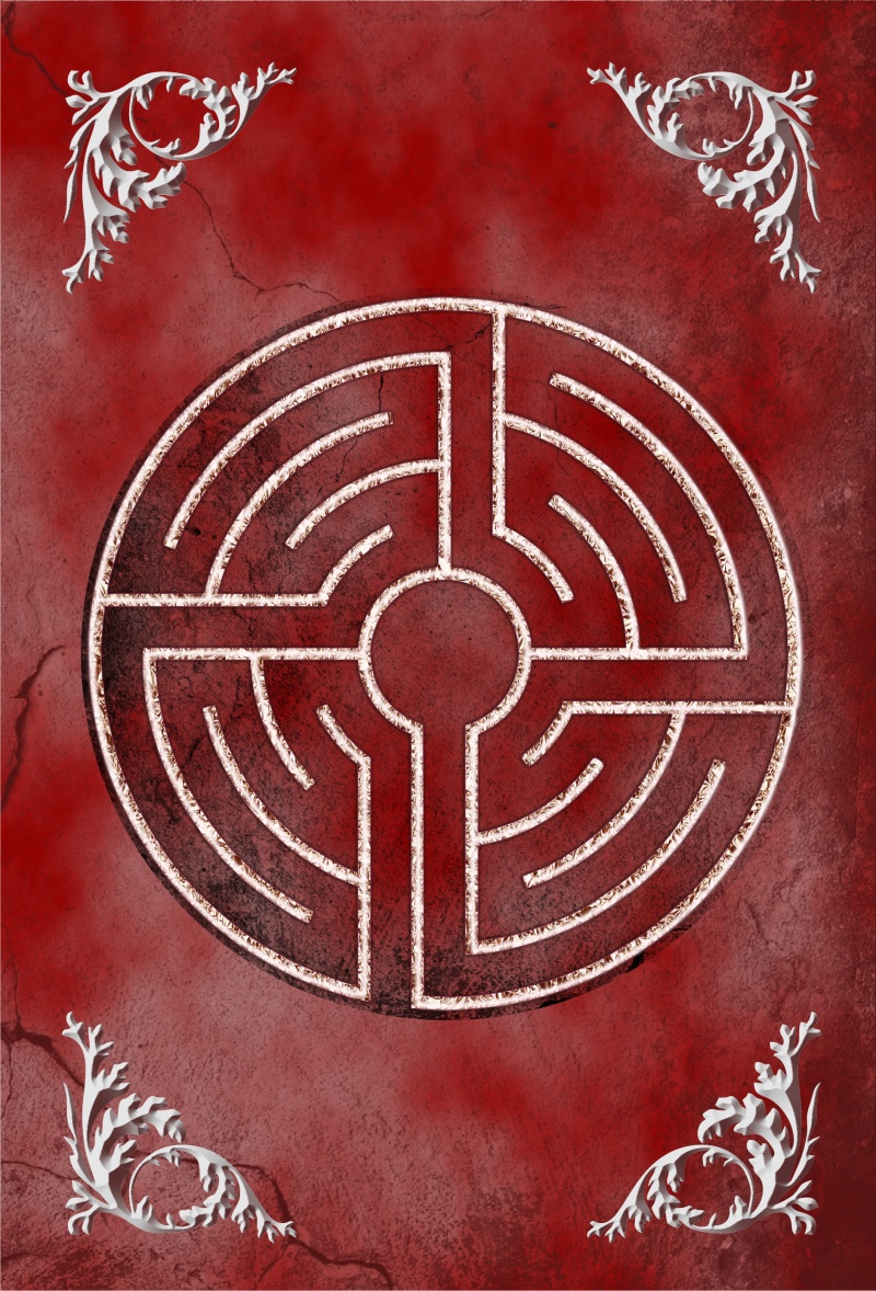 St. Lambertus Labyrinth Mindful Tracing Art Journal - Hearth Stone