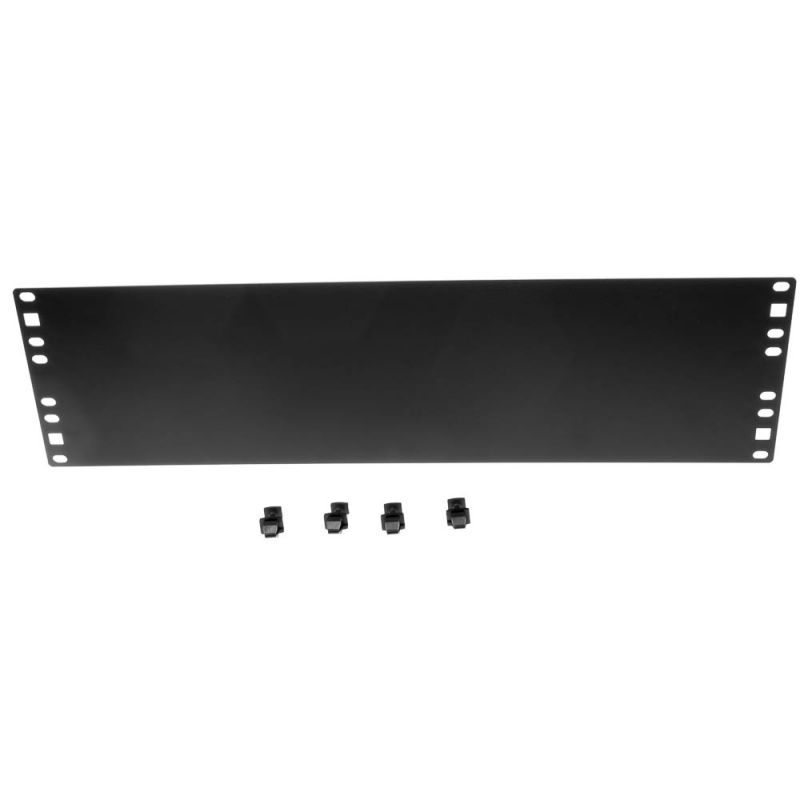 Buy 3U Rack Flat Blank Spacer / Filler Panel Online - Black Powder ...
