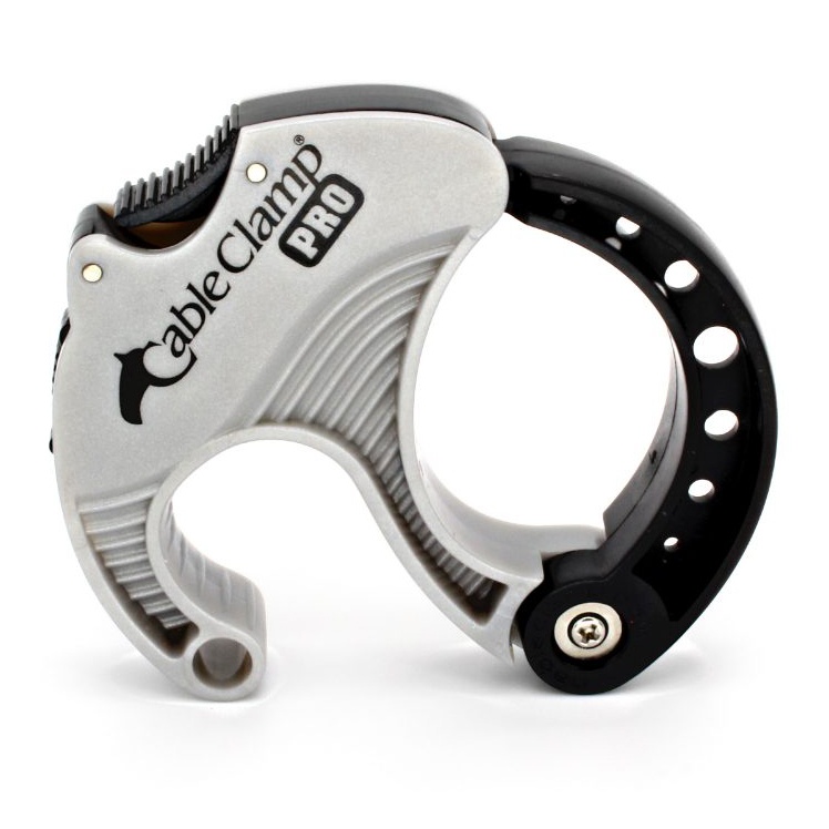 Cable Clamp Pro - Medium - Platinum/Black, 11Pk