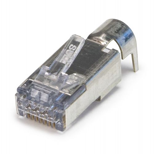 Buy Ezex-RJ45 Cat6a Shielded Crimp Plugs Online - 50 Pcs, Platinum Tools