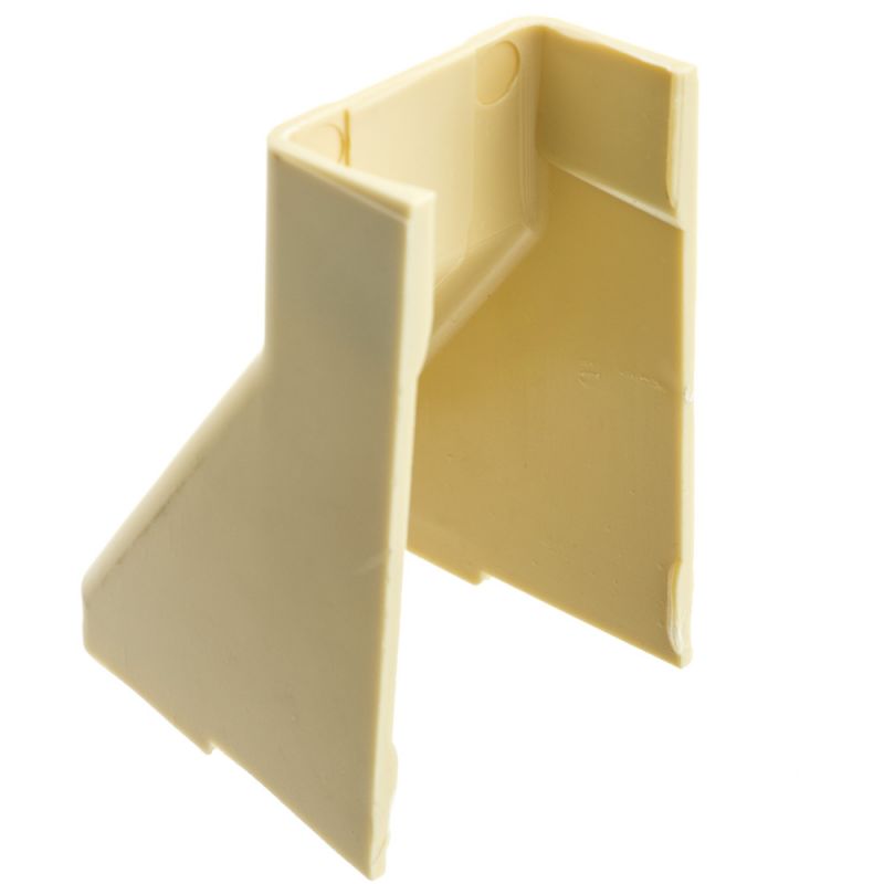 1.25 In Surface Mount Cable Raceway, Ceiling Entry, Ivory