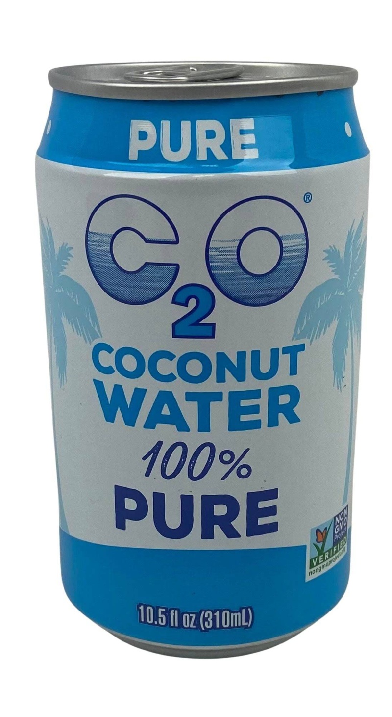 C2o Coconut Water 100% Pure (8 Can Pack) - 10.5 Fl Oz
