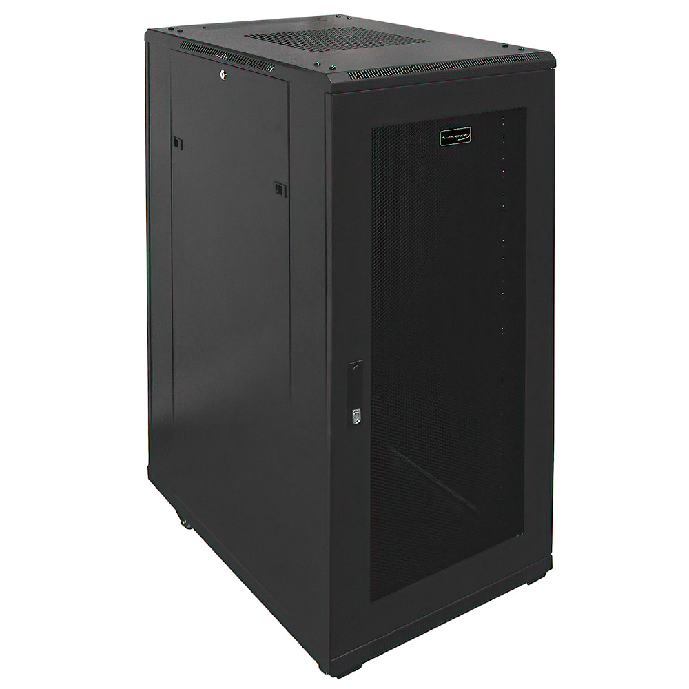 Wavenet - 27U Standing Server Cabinet 32 In Deep For 19” Network & Data ...