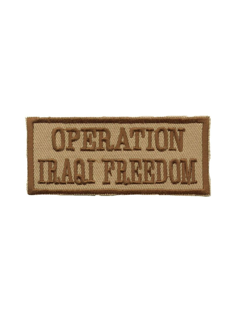 Buy Operation Iraqi Freedom Patch Online - 1" x 4.5"