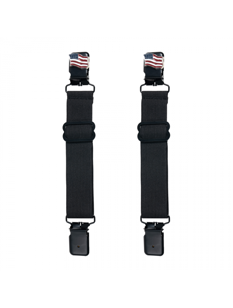 Buy American USA Flag Alligator Boot Clips Online