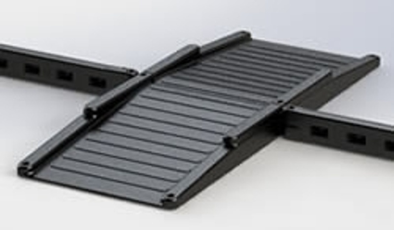 Ada Full Wheelchair Ramp For 8" - 12" Borders