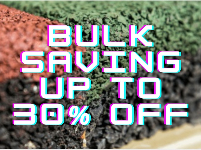 Bulk Sbr Buffings/Base Shredded Rubber - 50Lb Bags