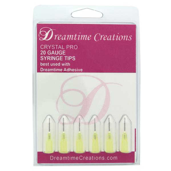 Crystal Pro 20 Gauge Syringe Tips 6 Pack