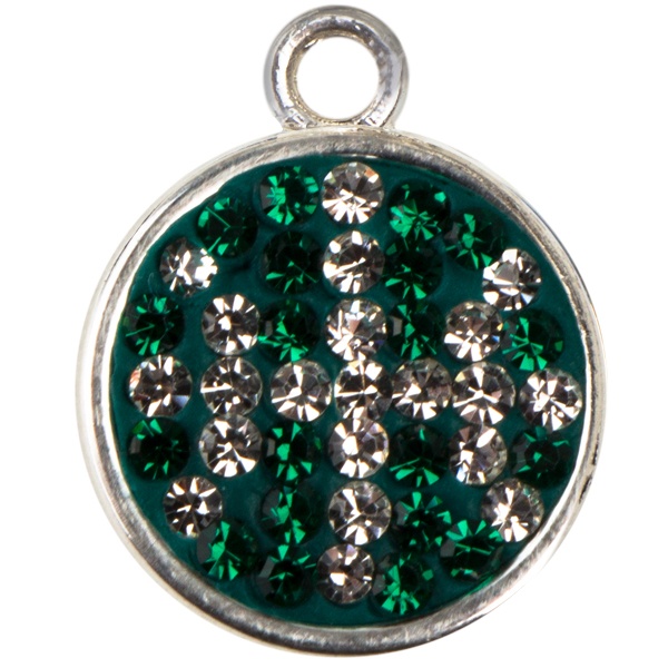 Buy Game Time Bling Dangle - Basketball - Emerald/Crystal Online