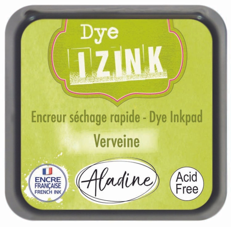 Aladine Izink Dye Inkpad Verveine
