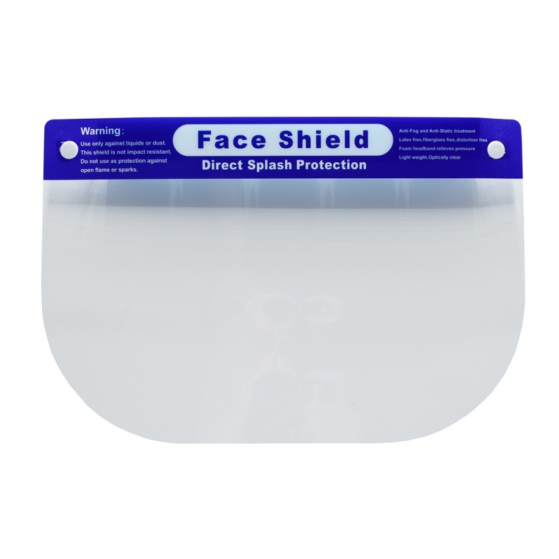 Buy Direct Splash Protection Face Shield Online - Box of 50