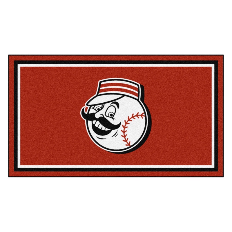 Buy Cincinnati Reds 3X5 Plush Rug Online - Show Off Your Team Spirit