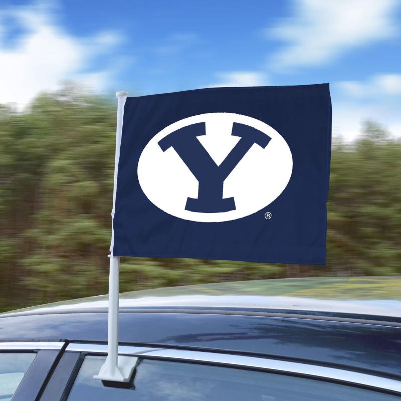 Buy BYU Cougars Car Flag Online | Show Off Your Team Spirit