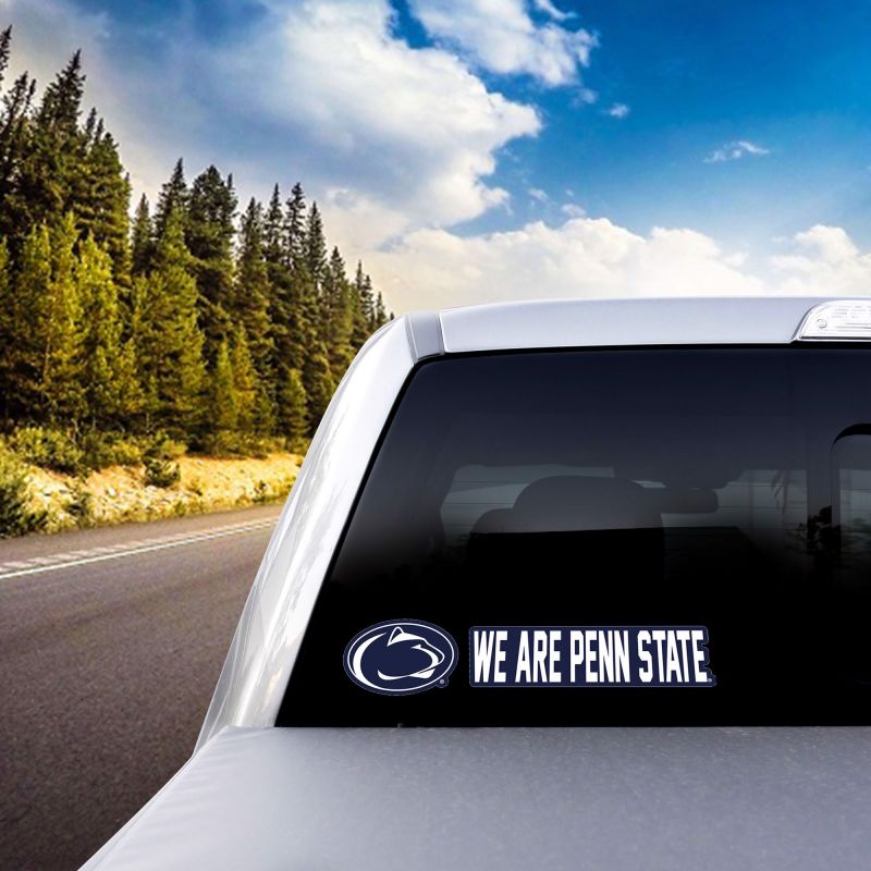 Penn State Nittany Lions Team Slogan Decal for Car, Laptop, Coolers - Navy