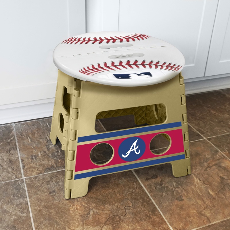 Buy Atlanta Braves Folding Step Stool Online - Show Off Your Team Spirit