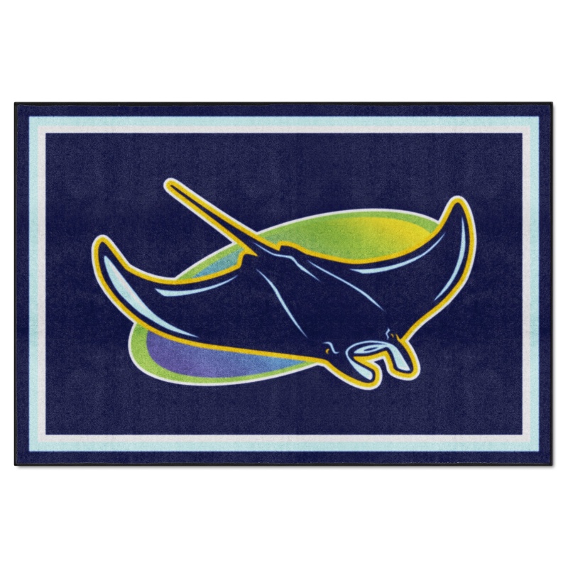 Buy Tampa Bay Rays 5X8 Plush Rug Online - Show Off Your Team Pride
