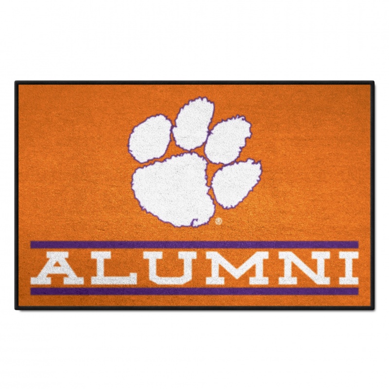 Buy Clemson Tigers Alumni Starter Mat Online - 19"x30" Premium Area Rug