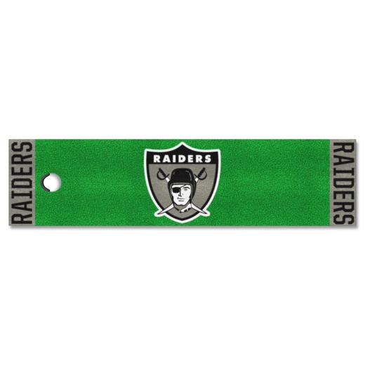 Buy Las Vegas Raiders Putting Green Mat - Retro Collection Online