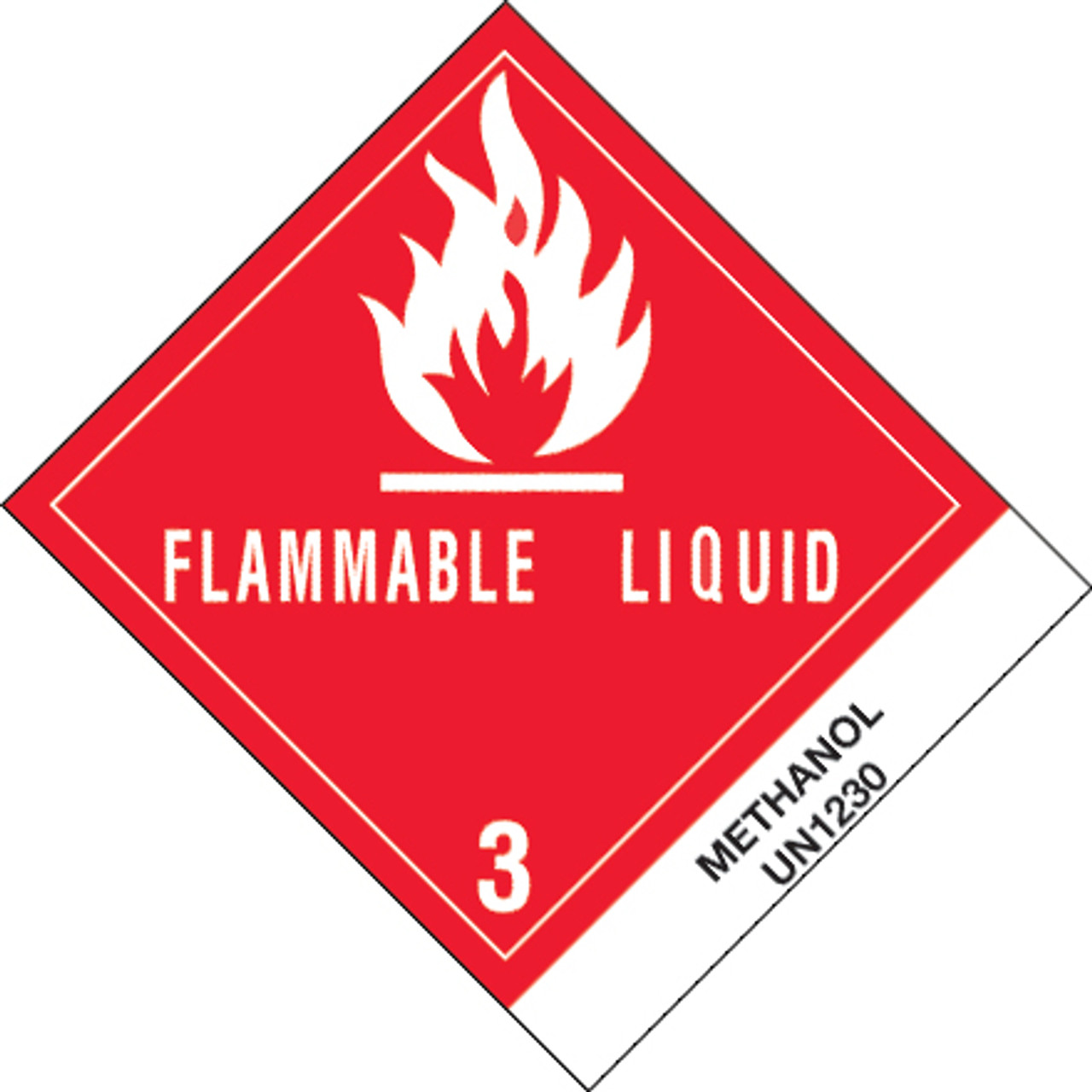 4 X 4 3 4 Methanol Pre Printed D O T Labels Roll 500 4-x-4-3-4-methanol-pre-printed-d-o-t-labels-roll-500