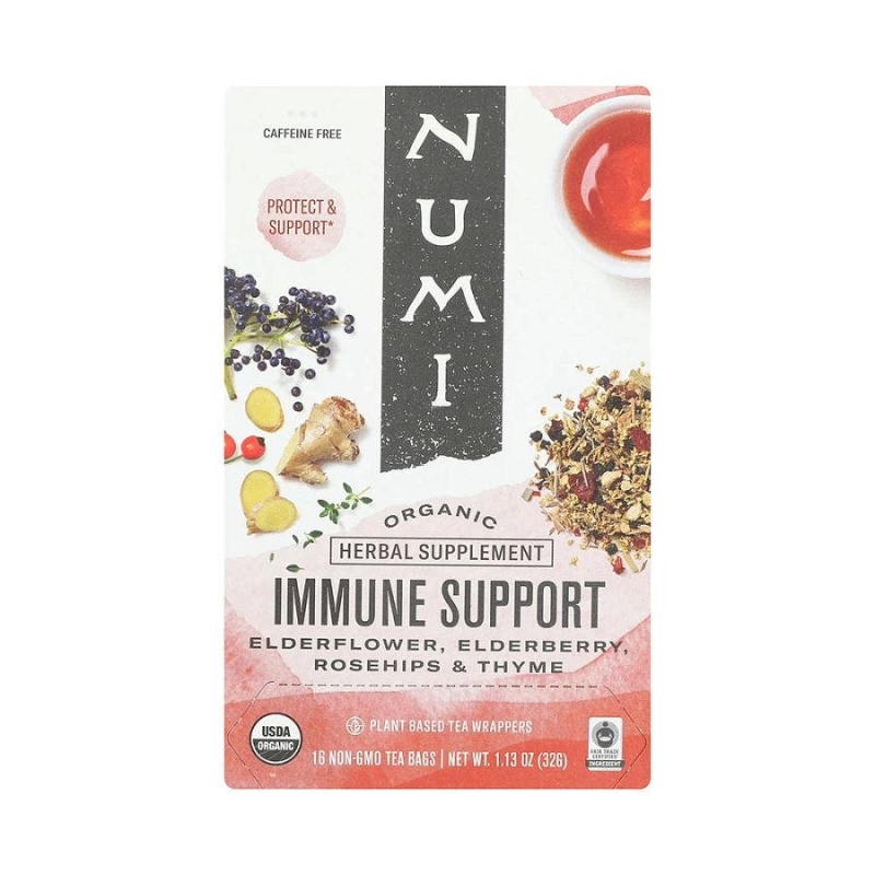 Numi Tea Immune Support Tea - 16 Tea Bags