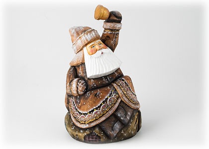 Buy Russian Bell Ringer Father Frost Carving Online - Unique ...