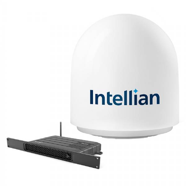 Intellian Fb500 Inmarsat Fleet Broadband Maritime Terminal W/19 In Rack