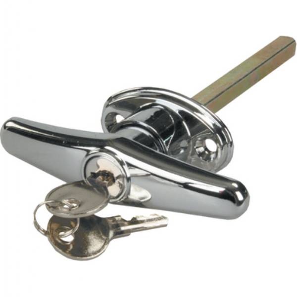 Locking T Handle Chrome by Jr Products - Buy Online Now