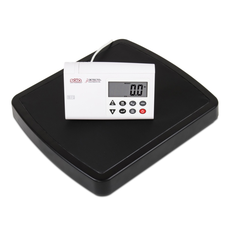 Detecto Solo Digital Clinical Scale With Remote Indicator, 550 Lb X 0.2 ...