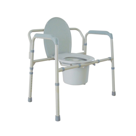 Drive Heavy Duty Bariatric Folding Bedside Commode Chair