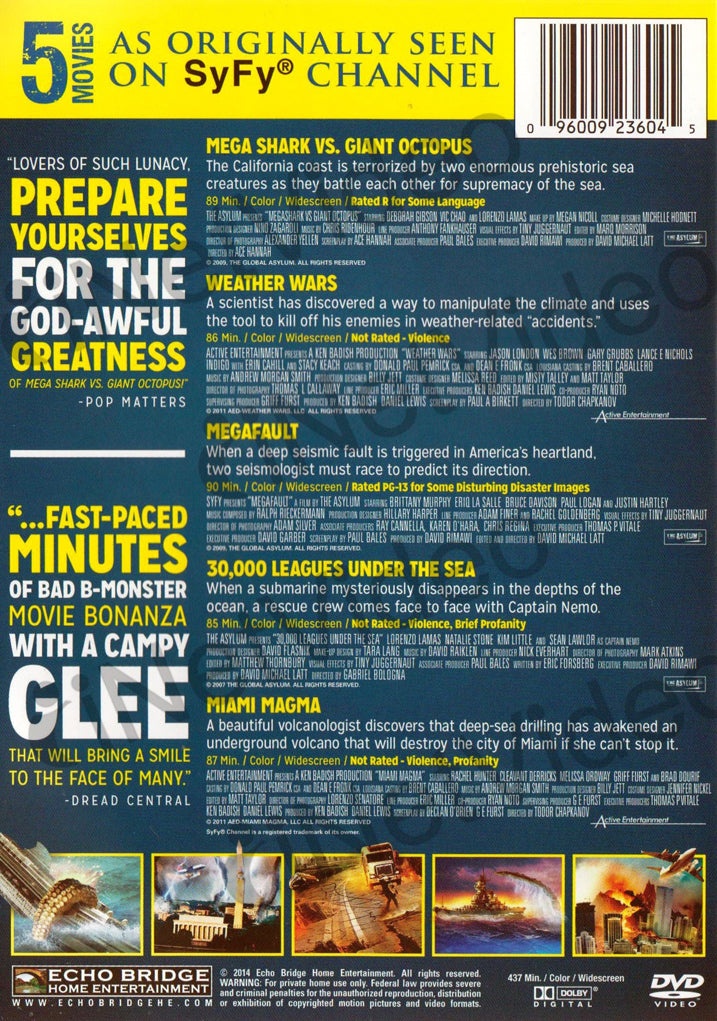 5 Movie Syfy Collection (3 Dvd-Set)