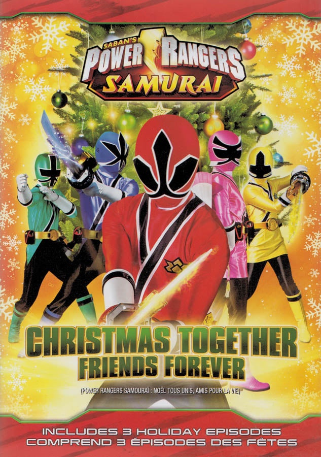 Saban's Power Rangers Samurai - Christmas Together Friends Forever ...