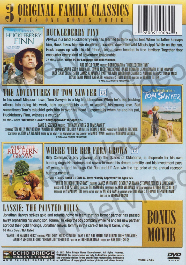 Original Family Classics(Huckleberry Finn/Lassie/Adventures Of Tom ...