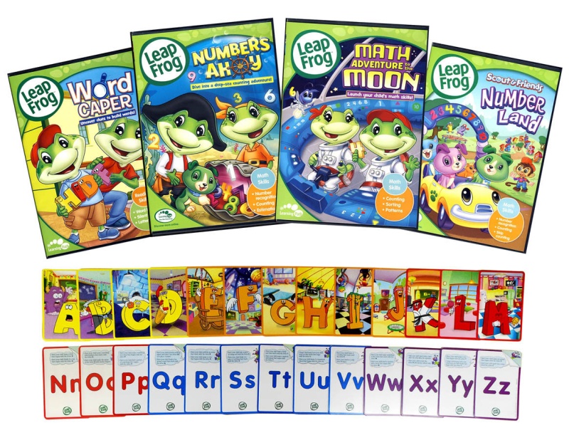Leap Frog Learning Pack #1 (Bonus Flashcards)(Boxset)