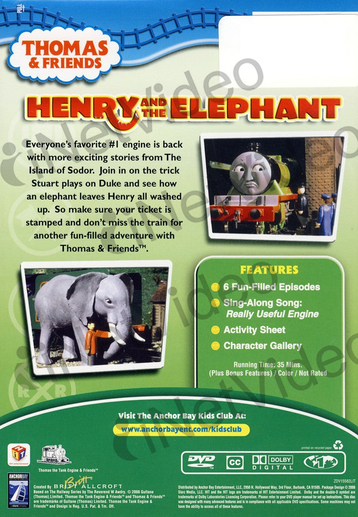 Thomas And Friends - Henry And The Elephant (Collector's Edition)