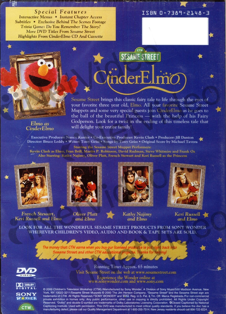 Cinderelmo - (Sesame Street)