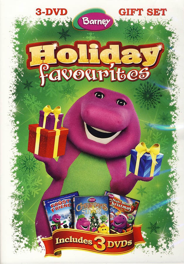 Buy Barney Holiday Favorites 3-DVD Gift Set Boxset Online