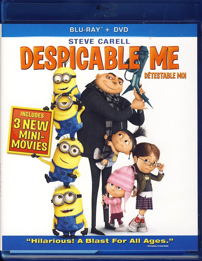 Buy Despicable Me Blu-Ray+DVD Bilingual Online - Universal