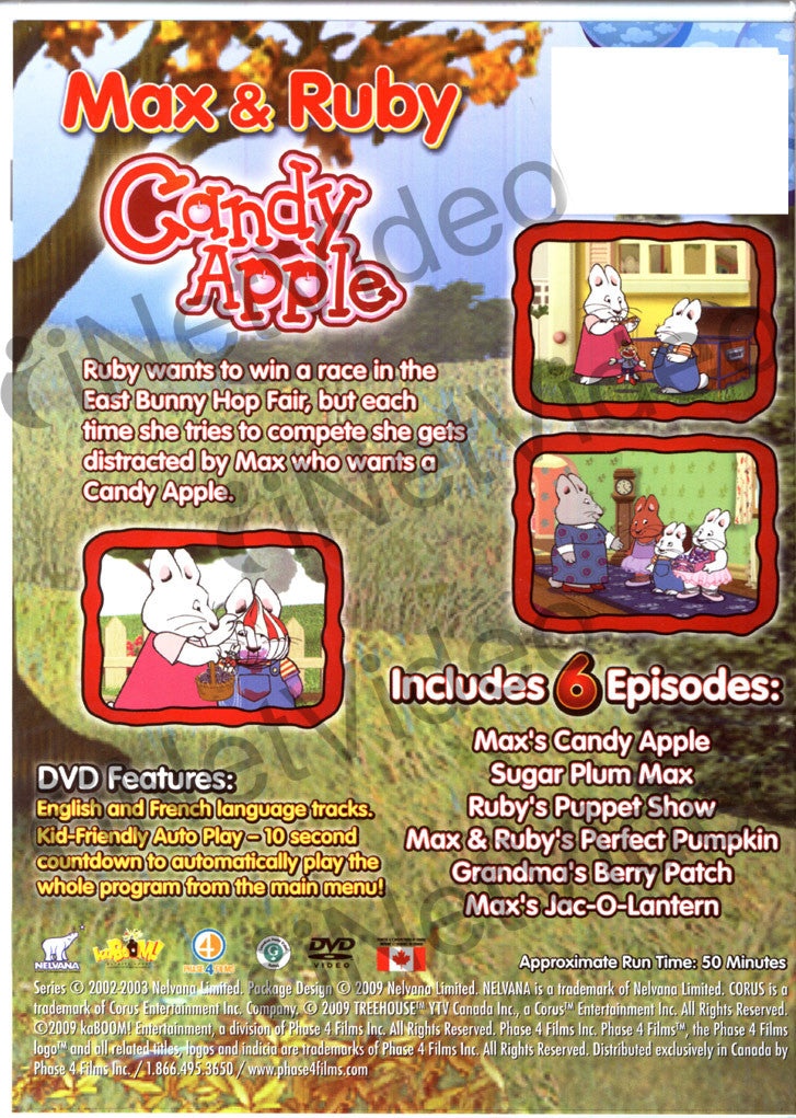 Max And Ruby - Candy Apple